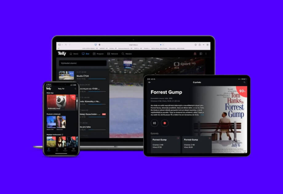 Telly | Dobře naladěná telka | Televize, internet a volání