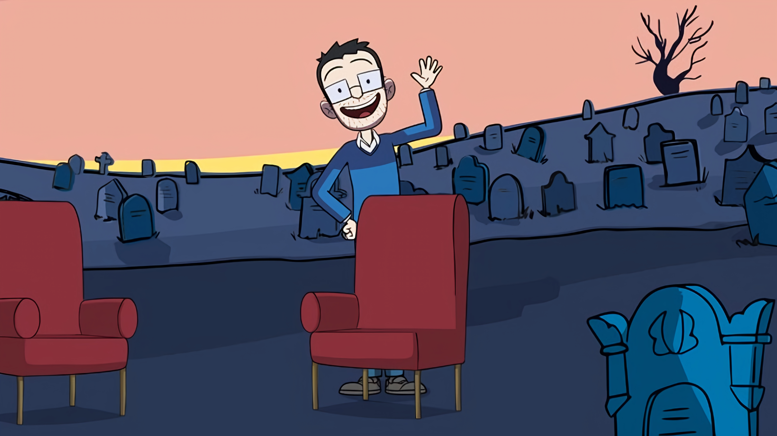 Pokec až za hrob | Telly