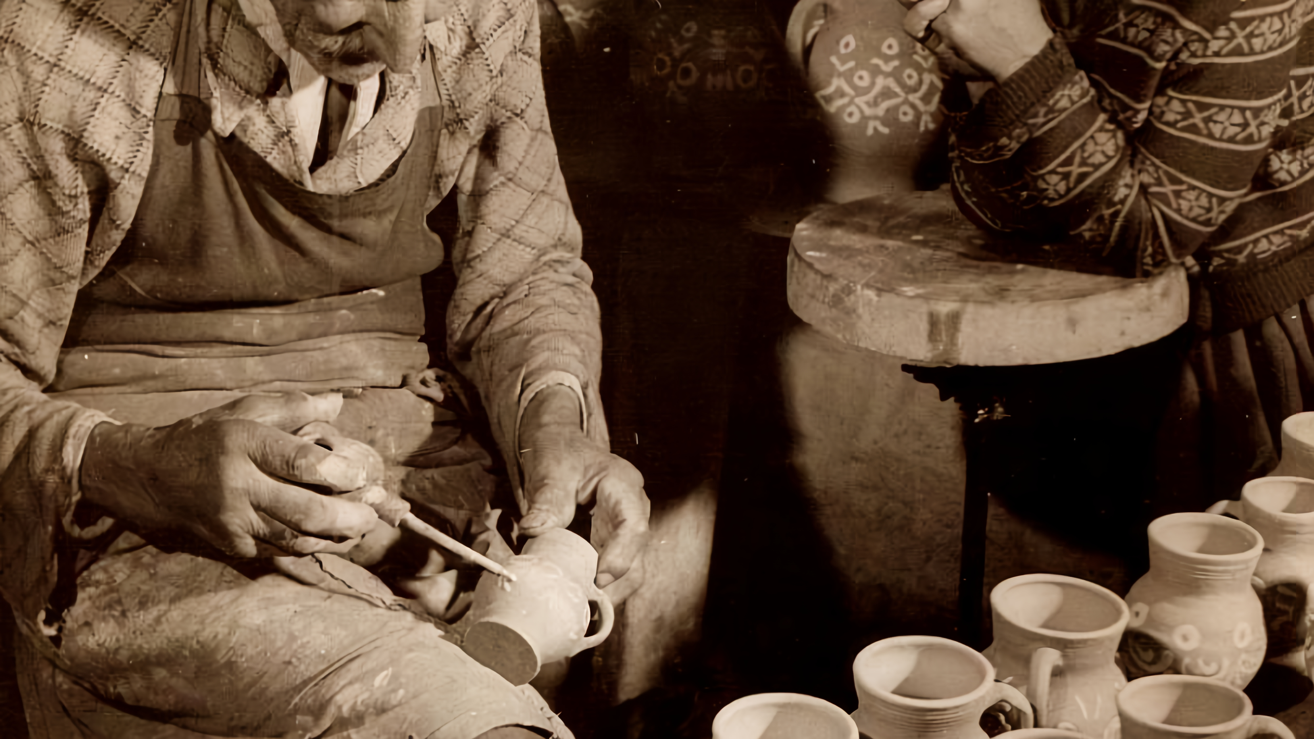 Ruce, kruh a hlína | Telly